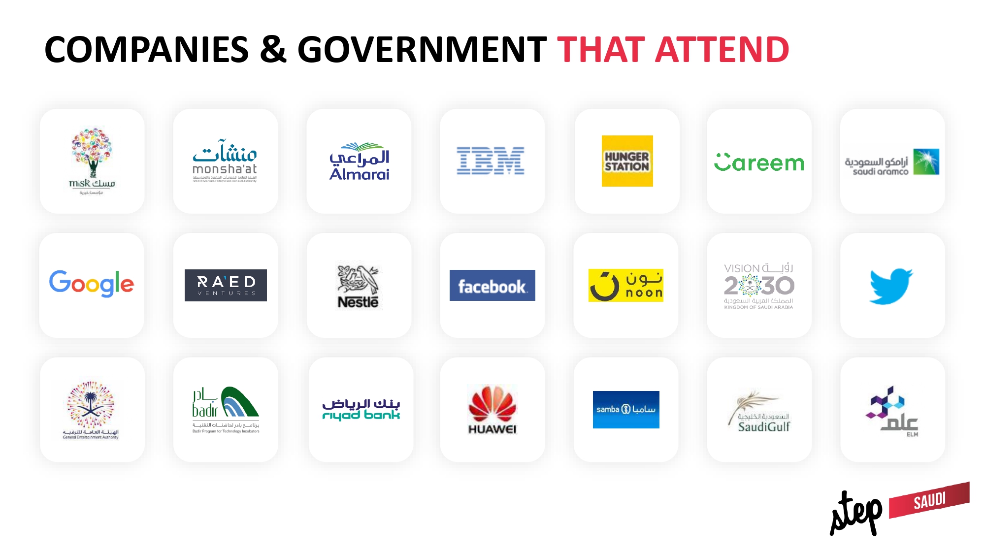 STEPによる中東・サウジアラビア最大のスタートアップイベント「STEP SAUDI2021」が開催 | RouteX Inc.